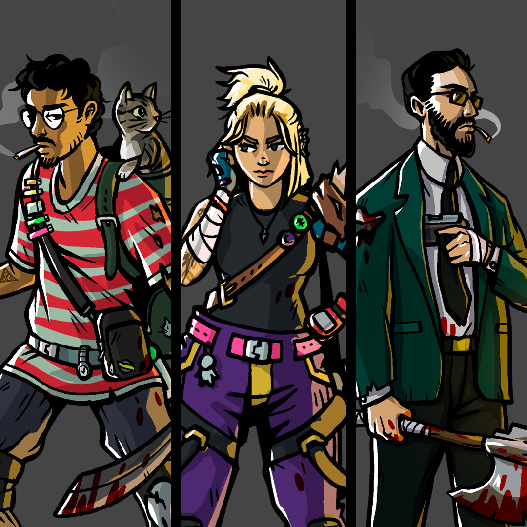 ArtStation - Zombie Apocalypse Characters