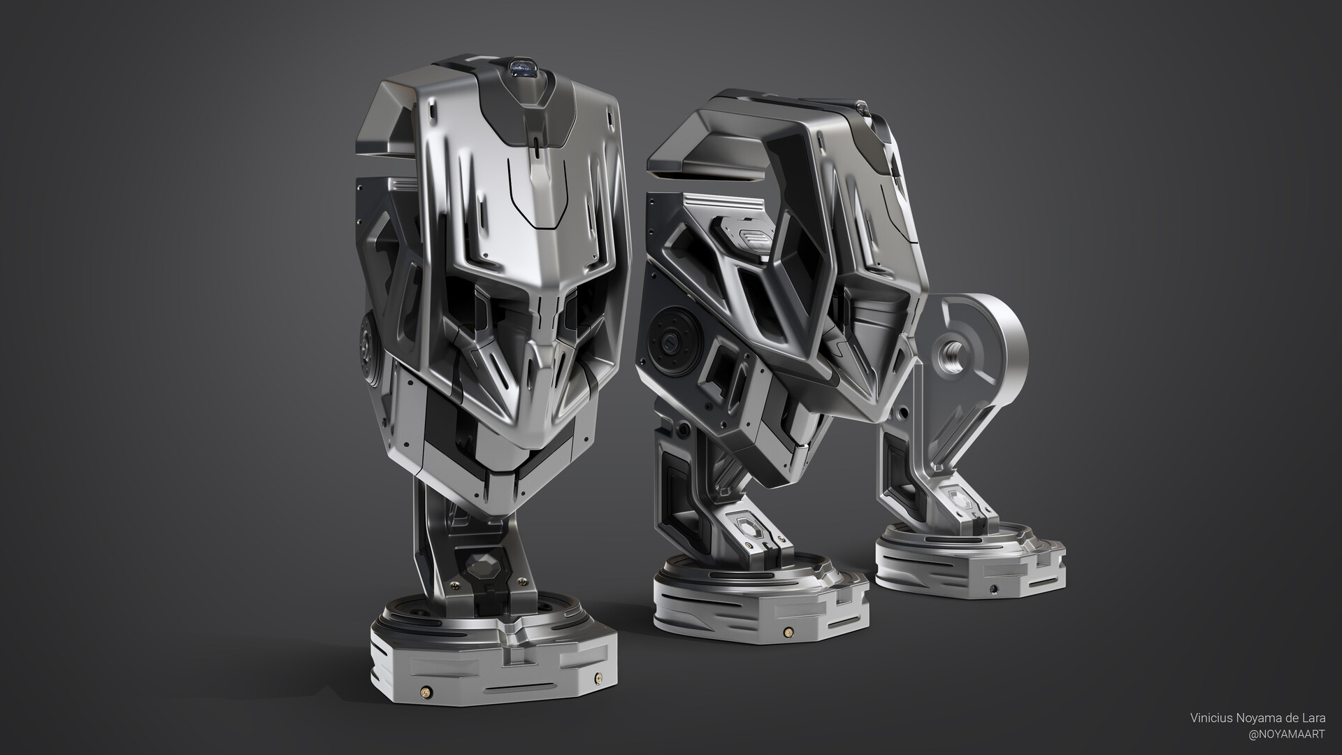 ArtStation - Robotic Head