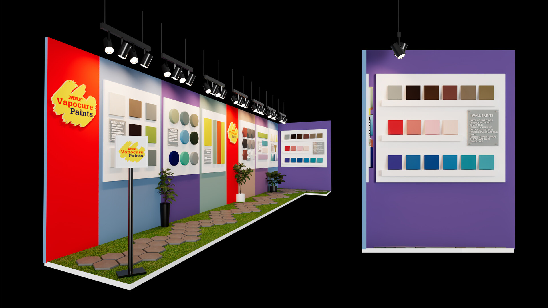 ArtStation - MRF Display wall
