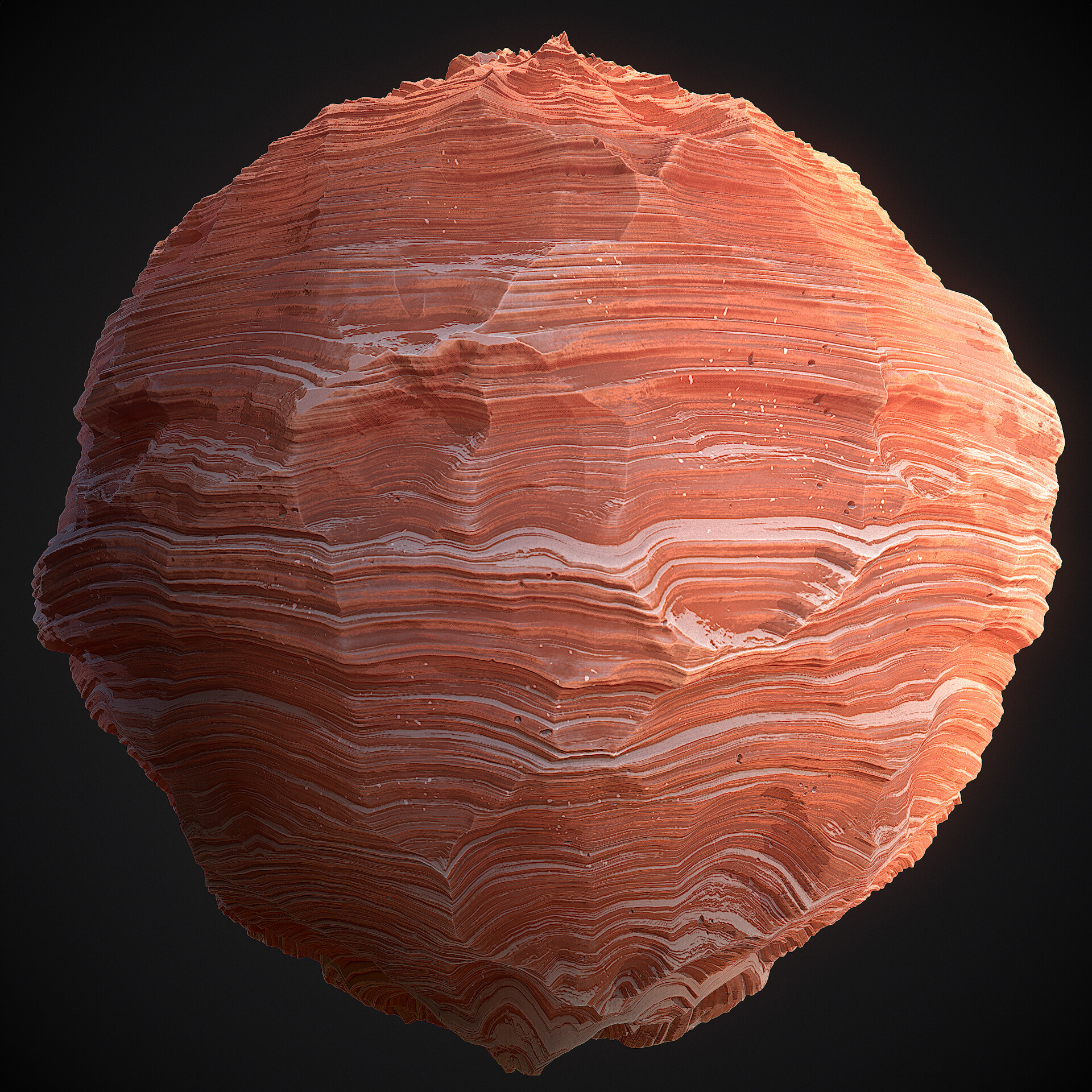 ArtStation - Stylized Sandstone Material 01