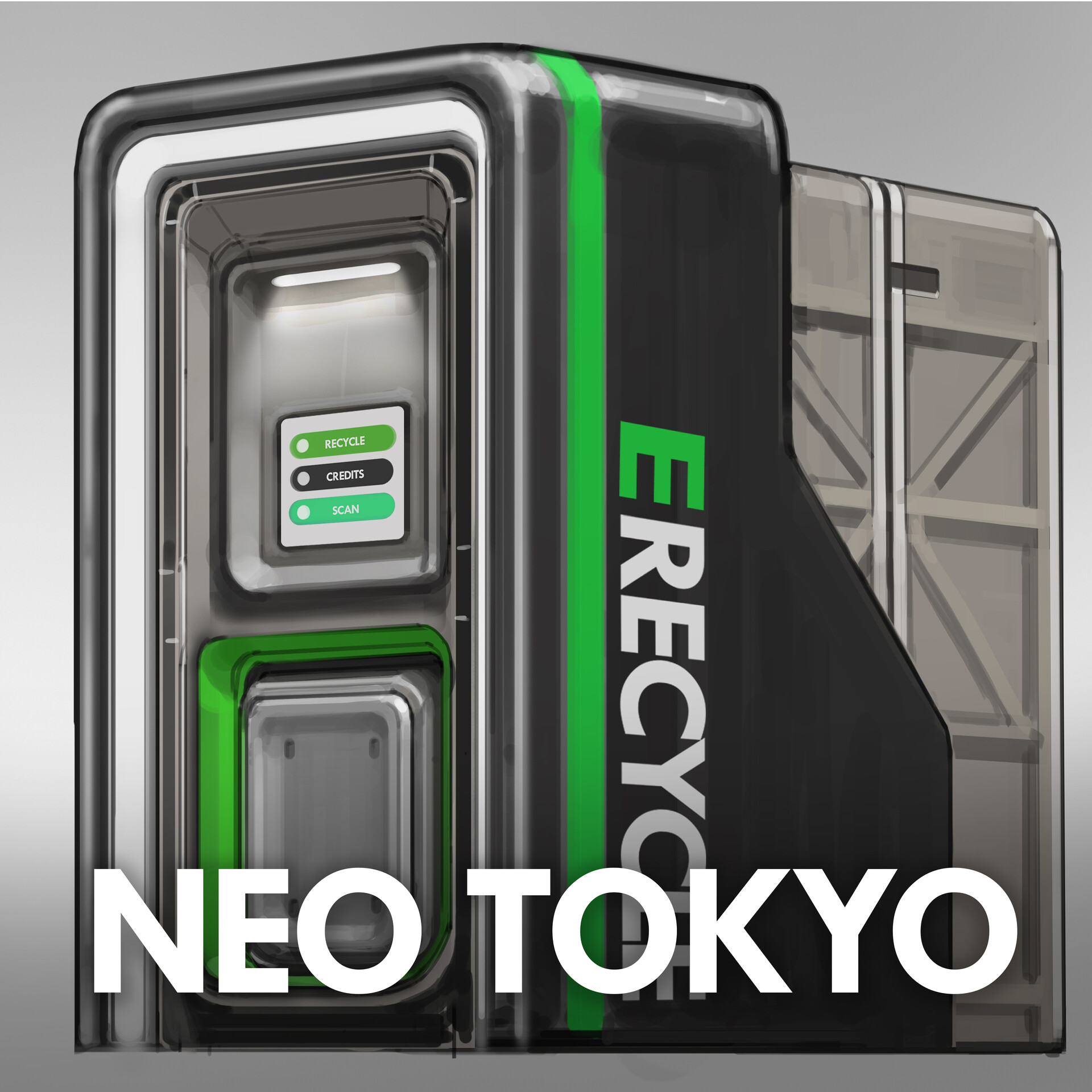 ArtStation - E-Recycle Machine