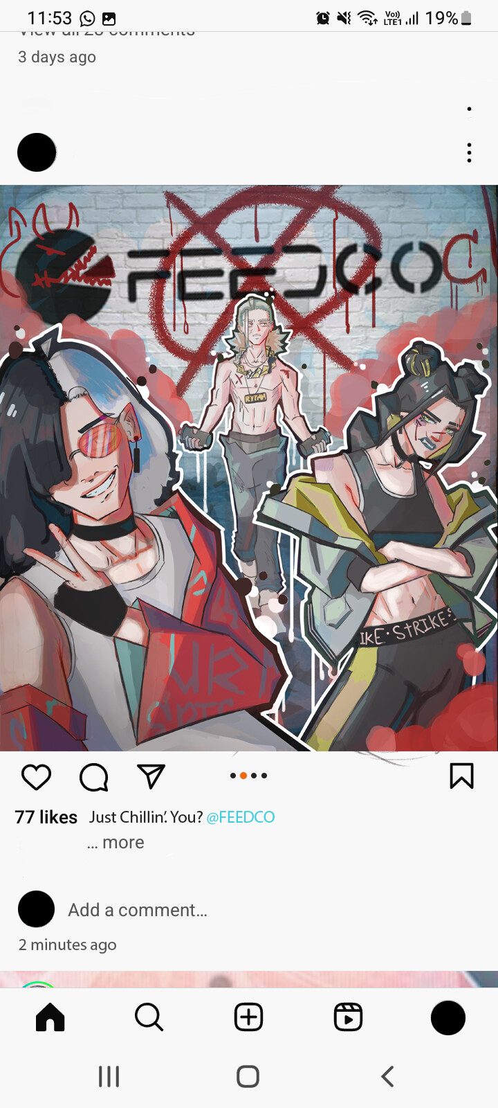 ArtStation - Just Chillin' || Paint The Sky