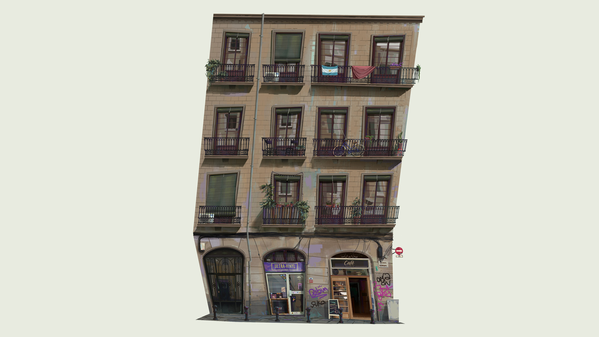 ArtStation - Nightcalls Vis dev- Buildings