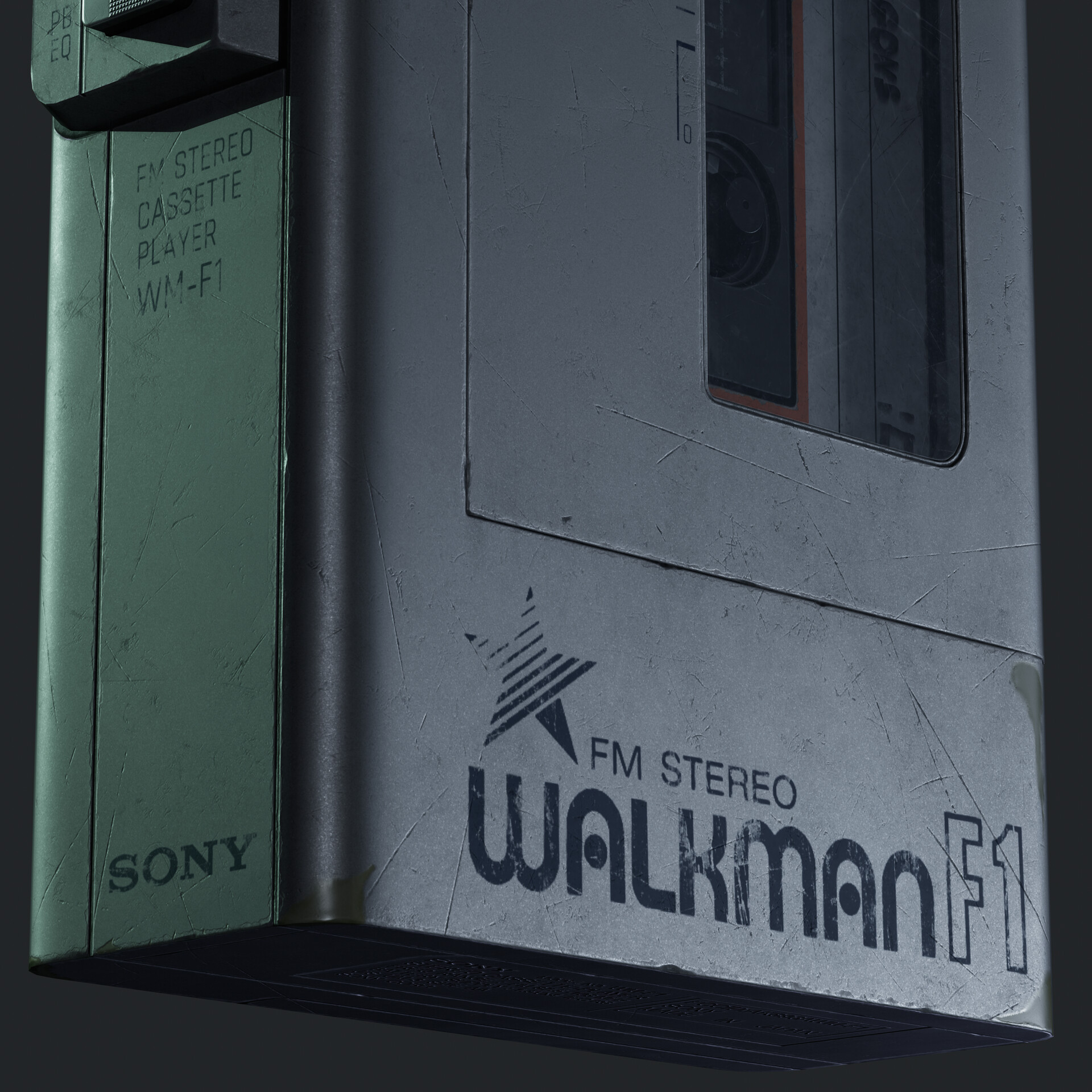 ArtStation - Old Sony Walkman