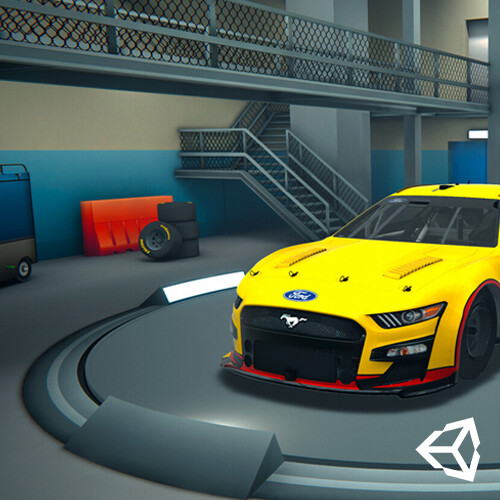 ArtStation - Stylized Garage Scene - LVL Art & Design