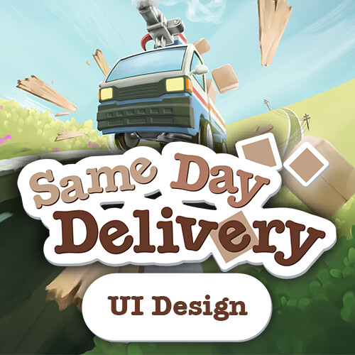 ArtStation - Same Day Delivery - UI Design