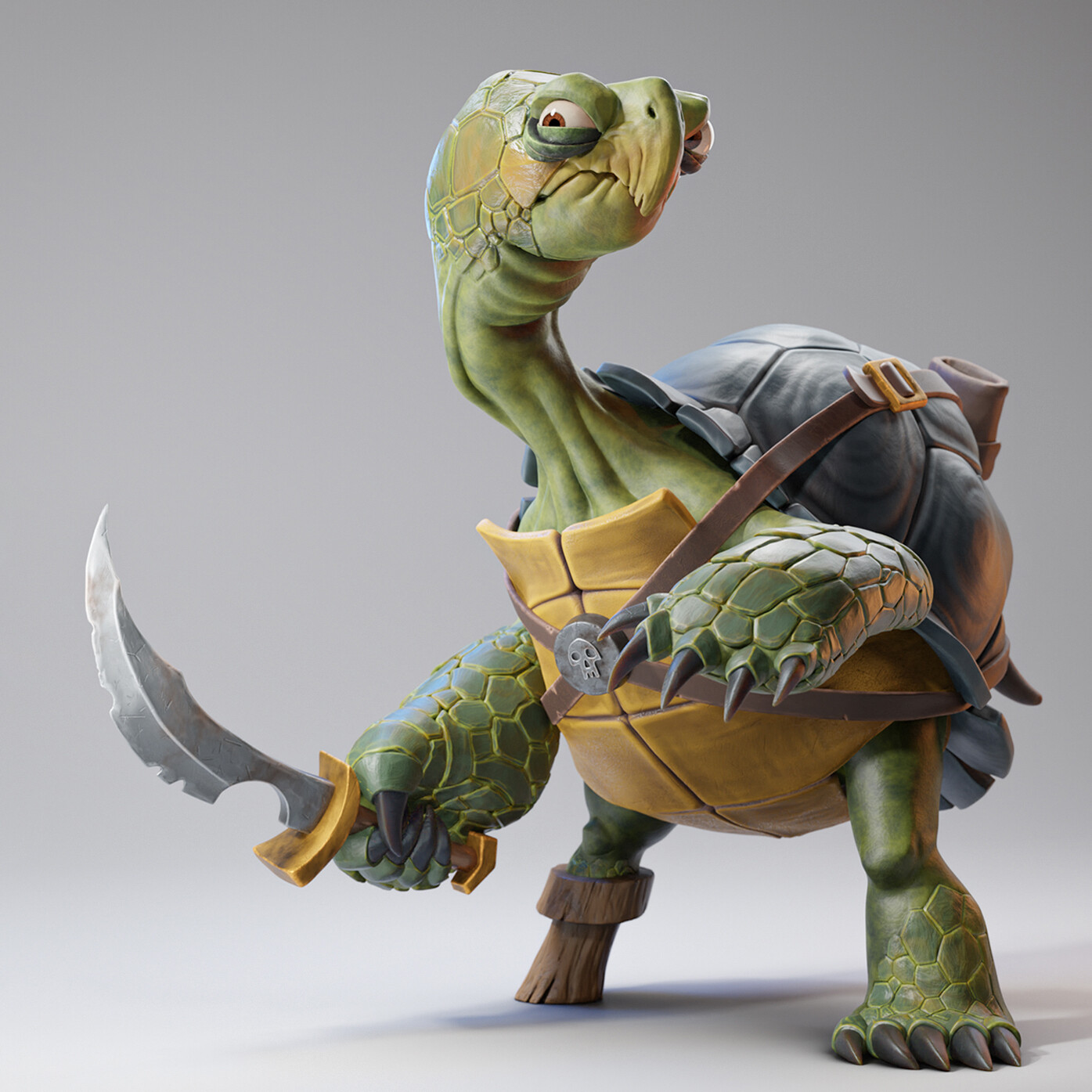 ArtStation - Pirate Turtle