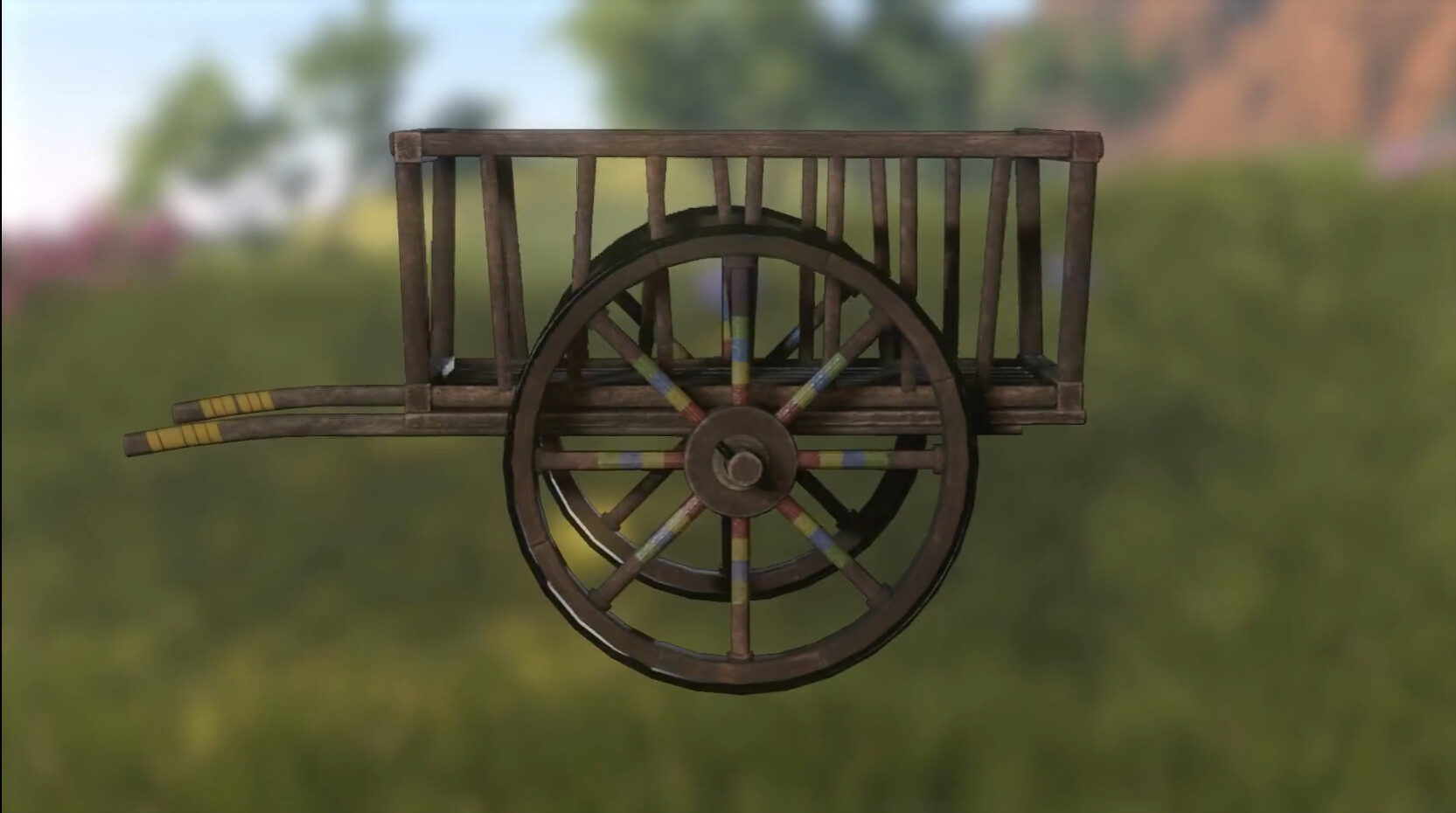 ArtStation - Beyond Skyrim: Elsweyr Hand Cart Prop