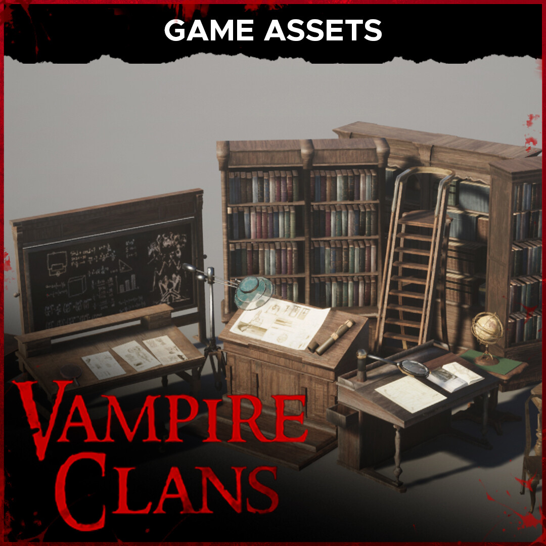 ArtStation - Vampire Clans || Game Assets
