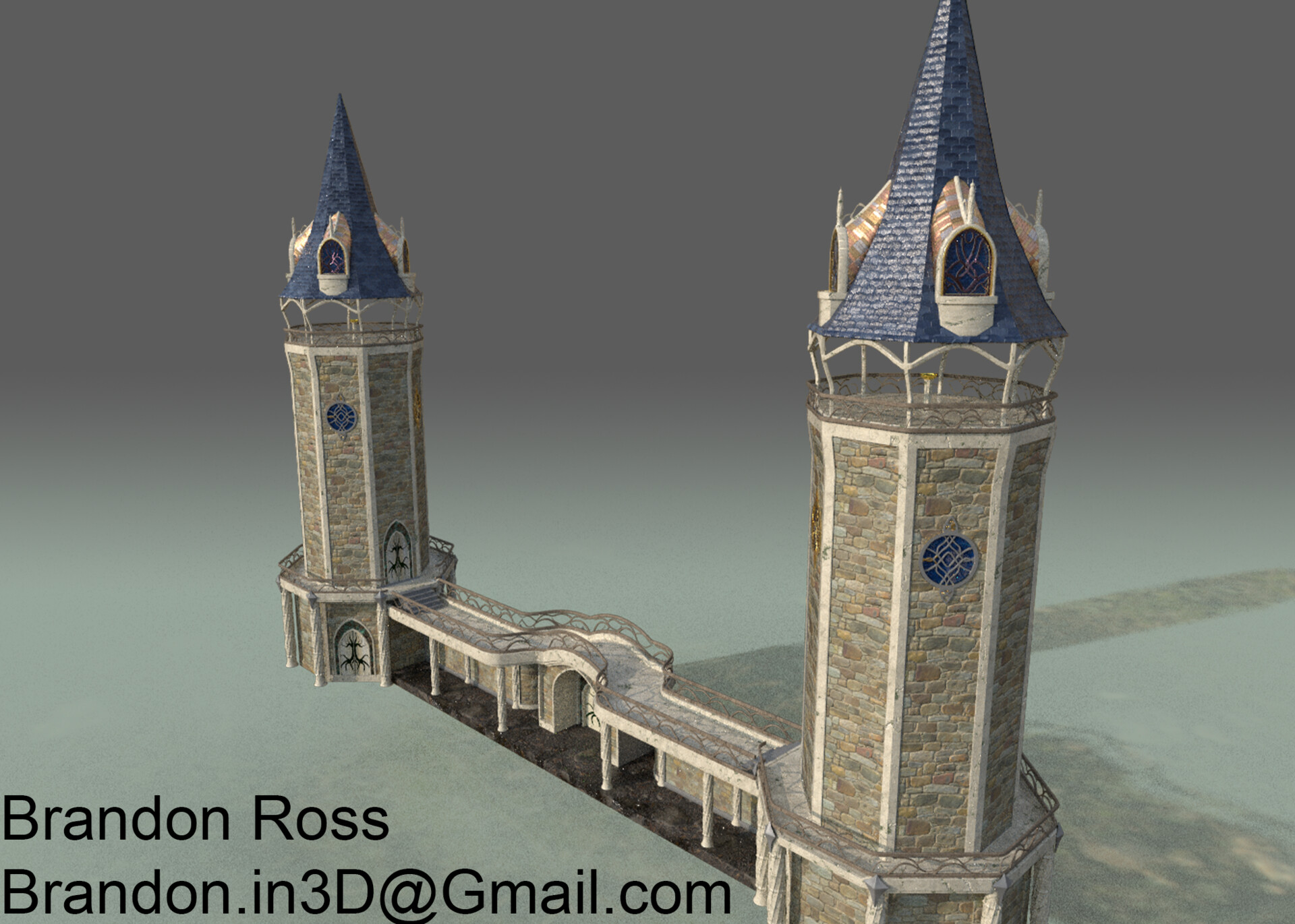 ArtStation - Elven Castle