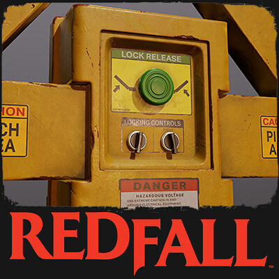ArtStation - Redfall - Airdrop Crate Lock