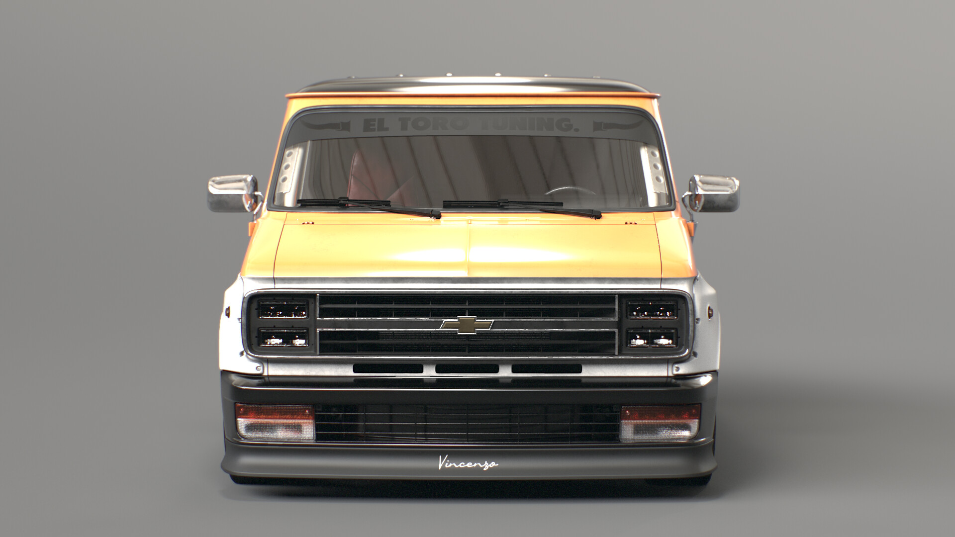 ArtStation - Chevy Super Van