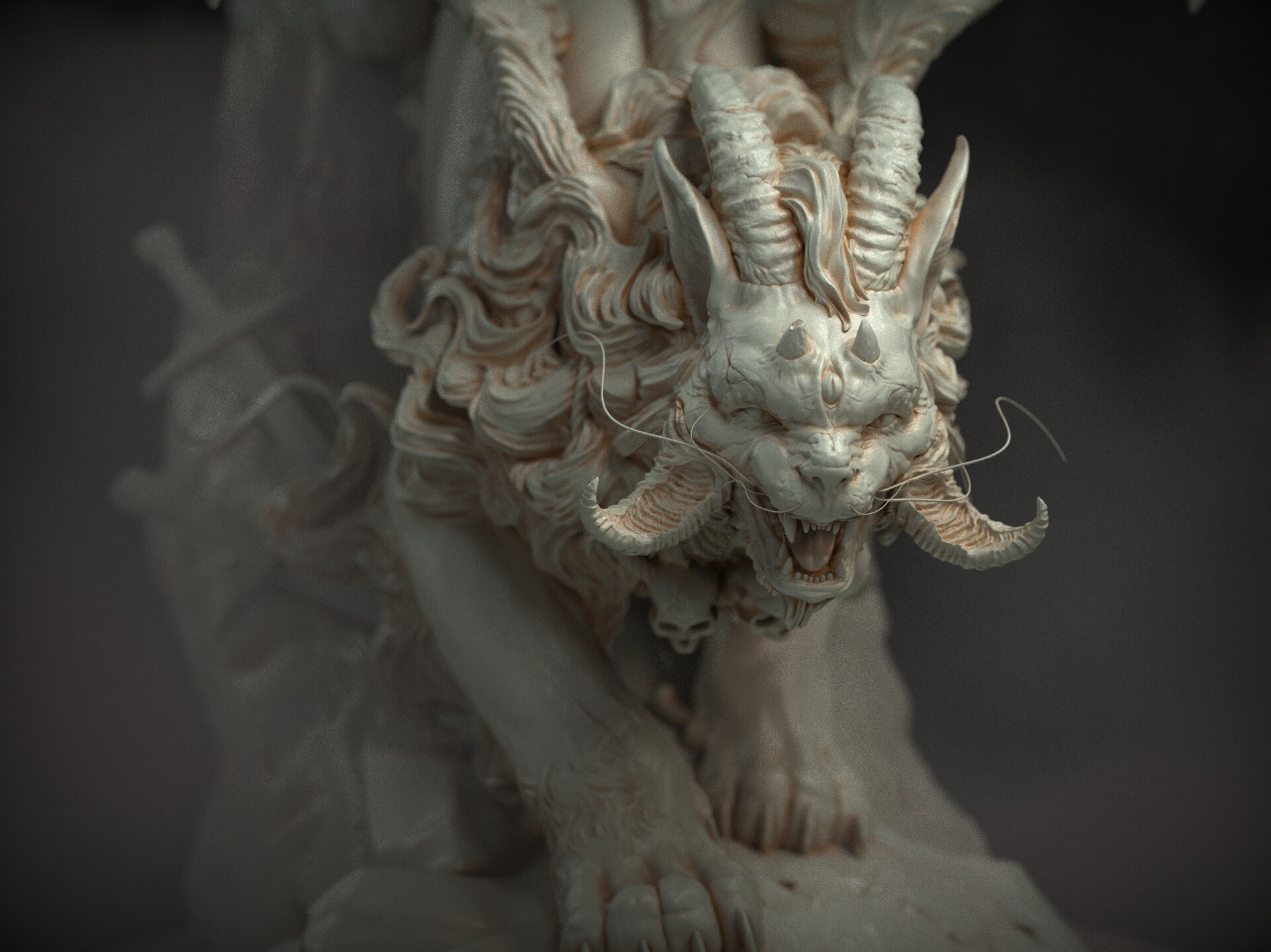 ArtStation - monster sketch