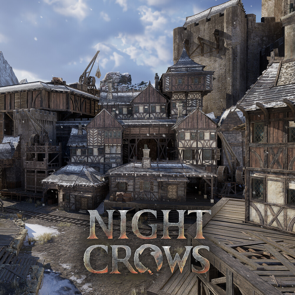 ArtStation - Night Crows : Tronetel Field