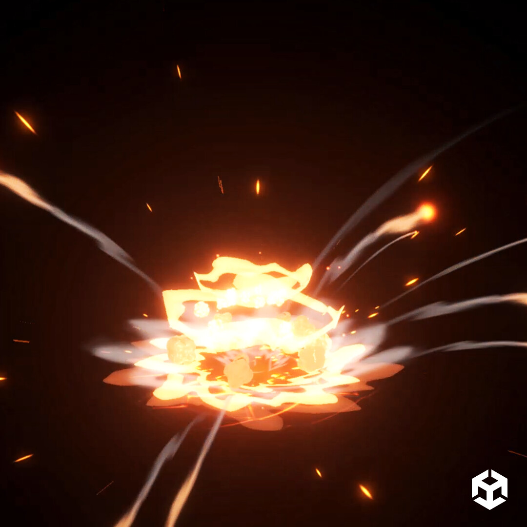 ArtStation - Stylized Explosion Unity Particle System