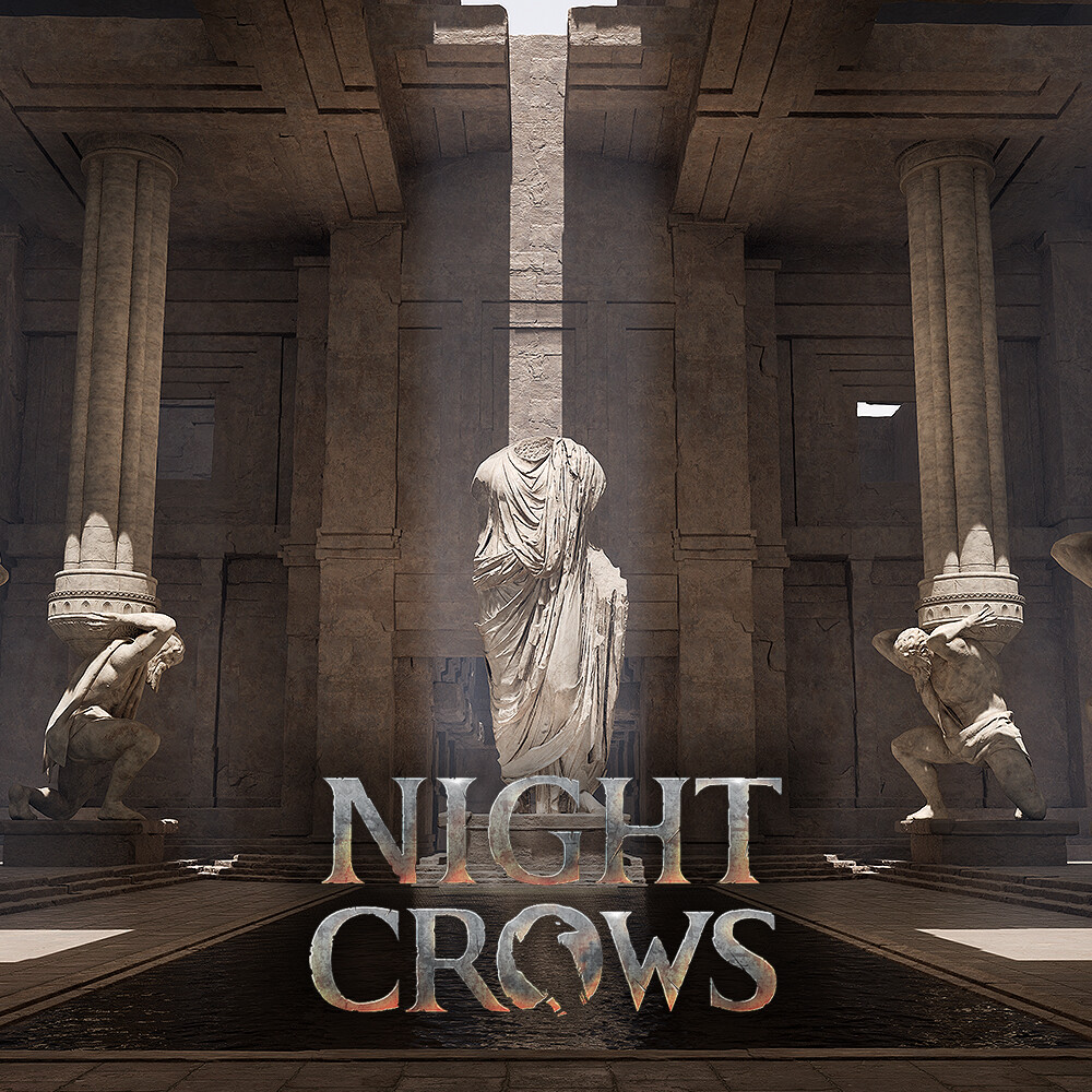 ArtStation - Night Crows : Temple of Atleta