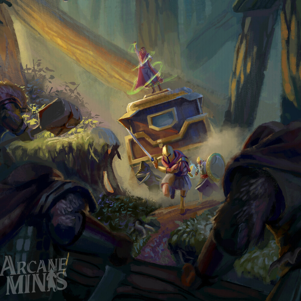 ArtStation - Forest Ambush- Arcane Minis