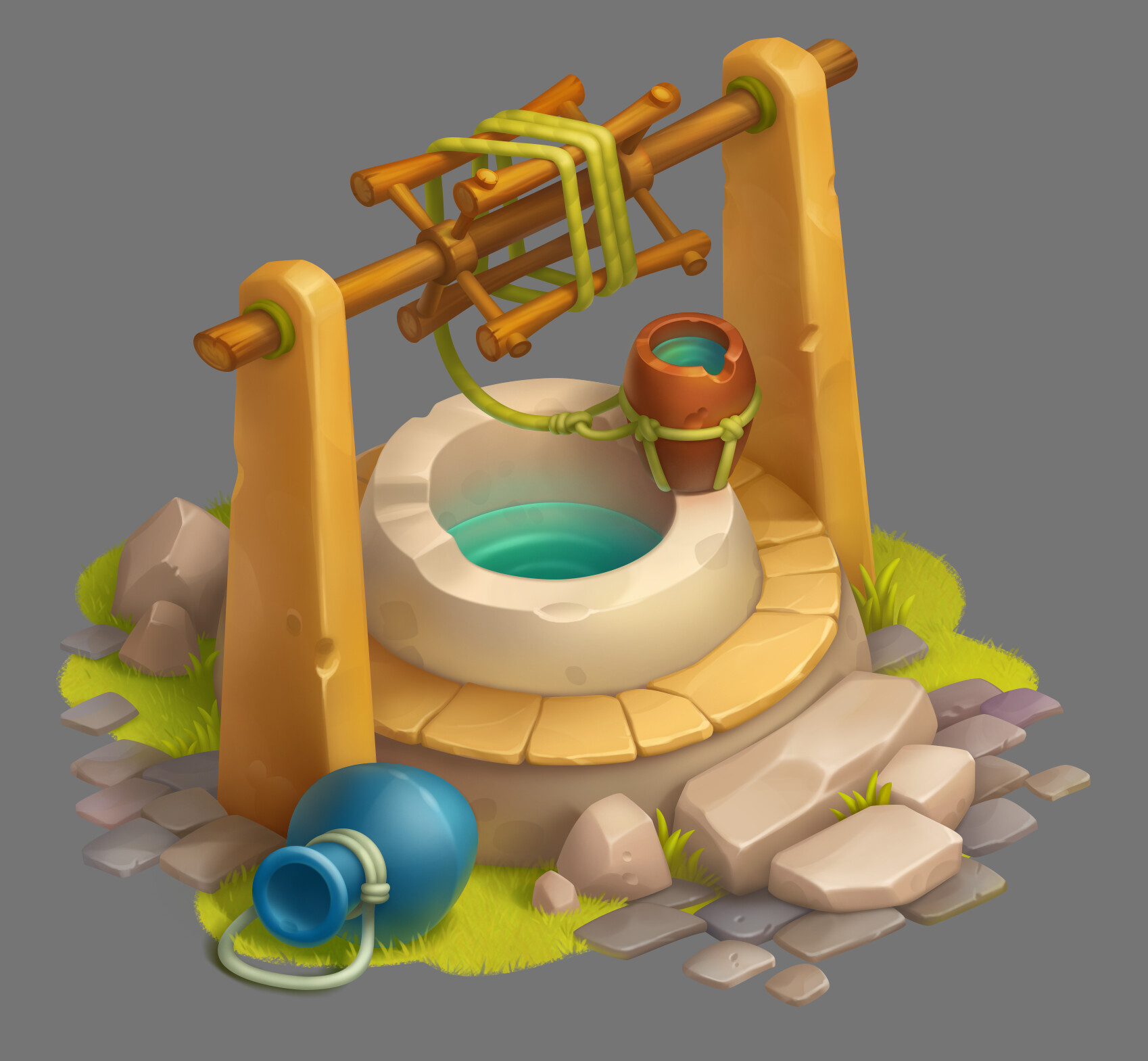 ArtStation - Well 2d