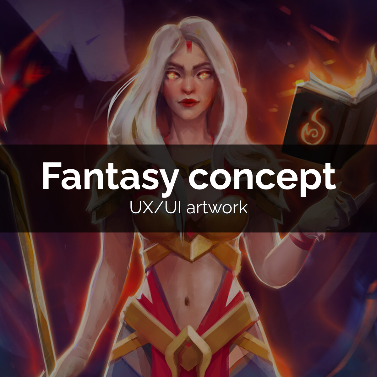 ArtStation - Mobile MMORPG UI Art – Concept