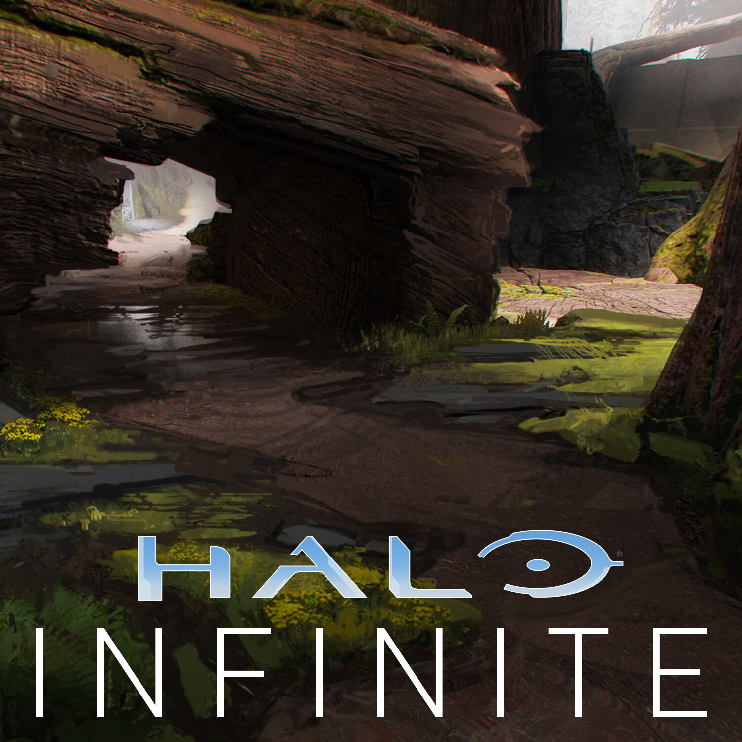 ArtStation - Halo Infinite S04 - Forest MP map concepts