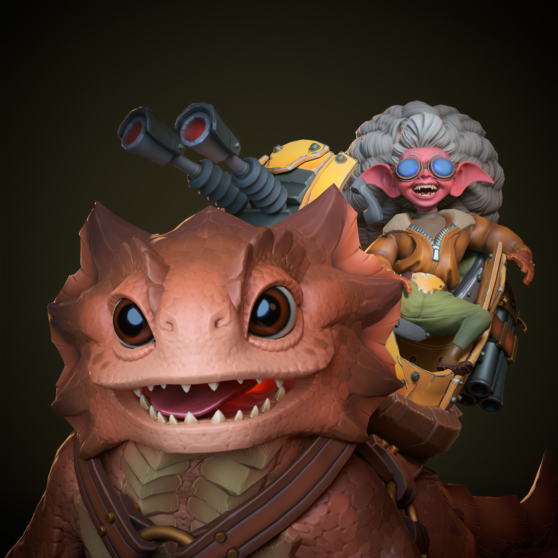 ArtStation - Snapfire | Dota 2 fanart