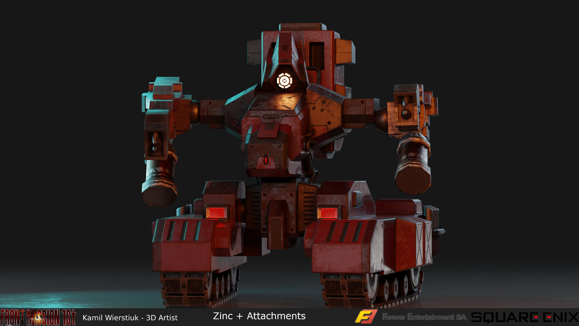 ArtStation - Front mission 1st remake | Additional parts