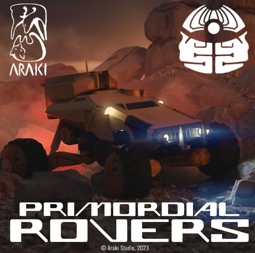 ArtStation - Modular Planetary Exploration Rover for Post-Apocalyptic ...