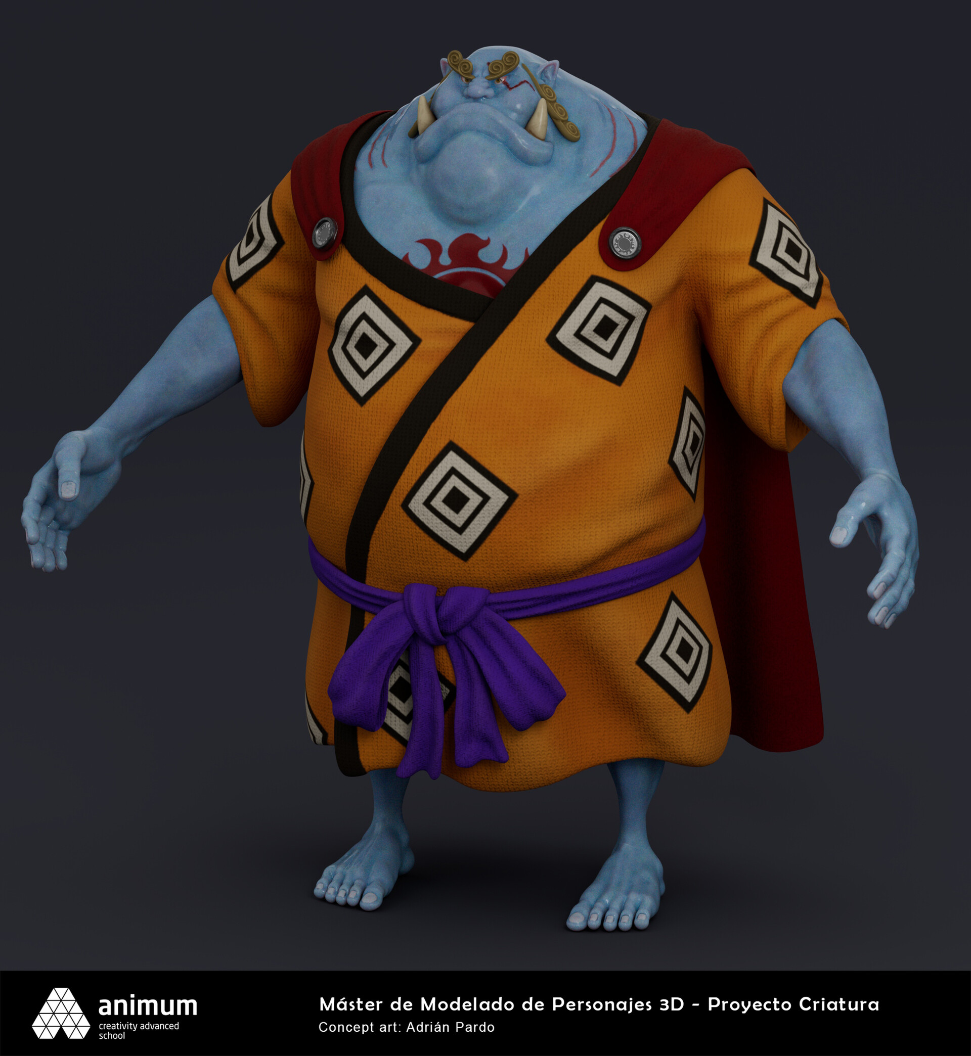 ArtStation - Jinbe - Animum 3D School