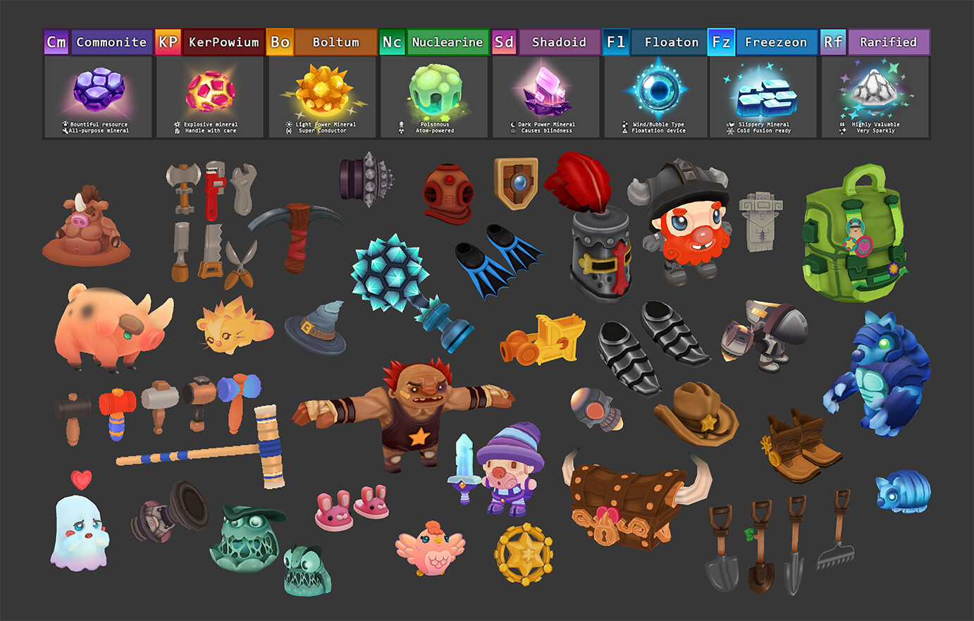 ArtStation - 3D Props and Characters