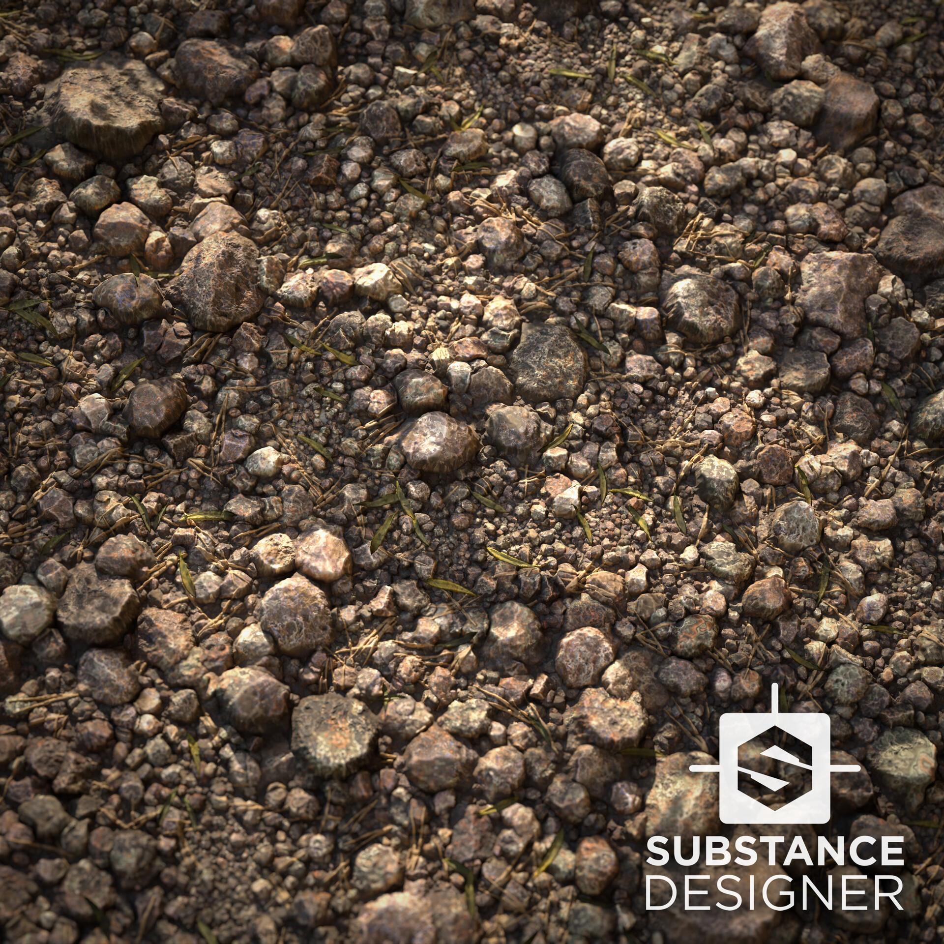 ArtStation - Rocky ground material