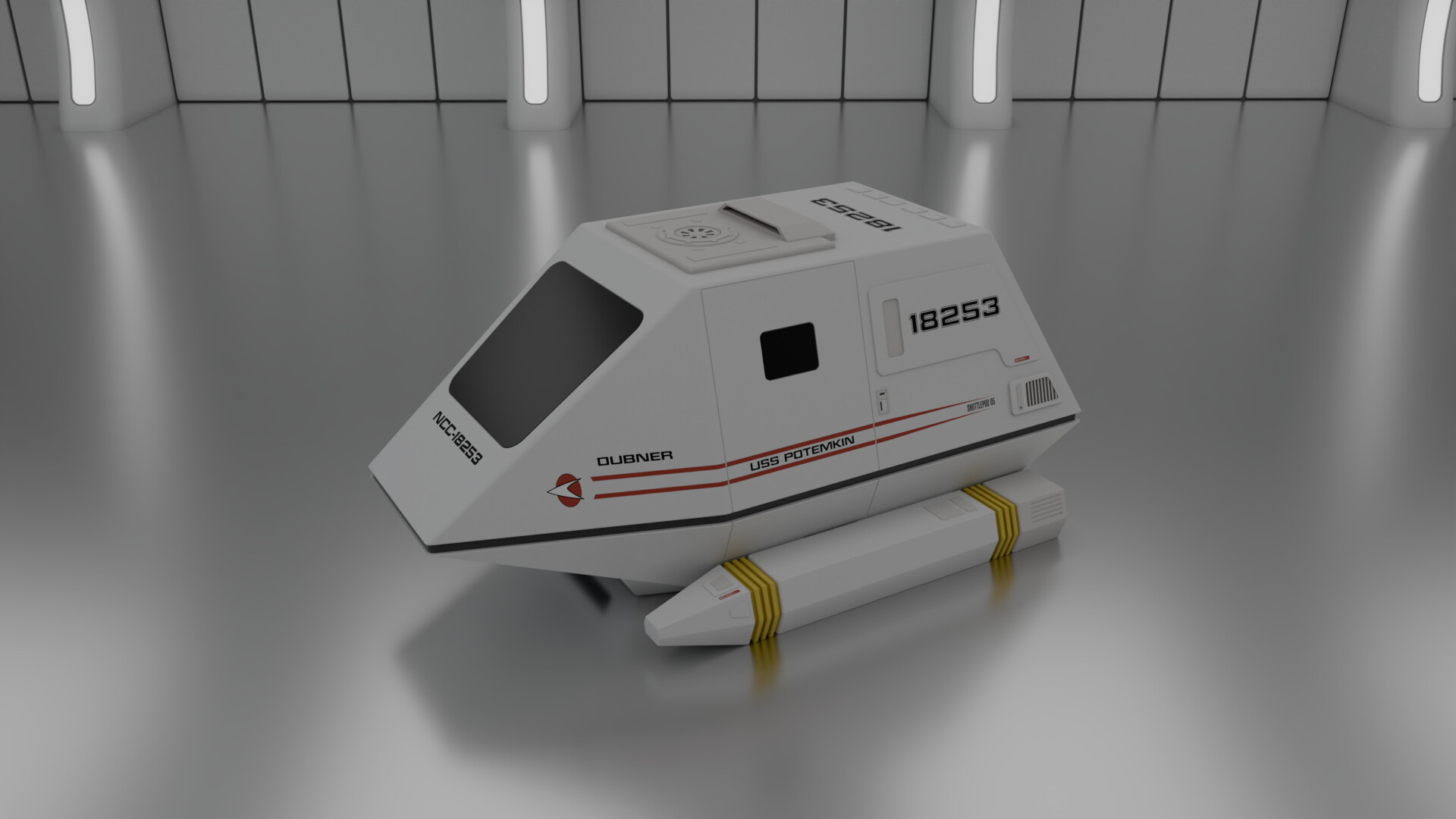 ArtStation - Type-15 Shuttlepod