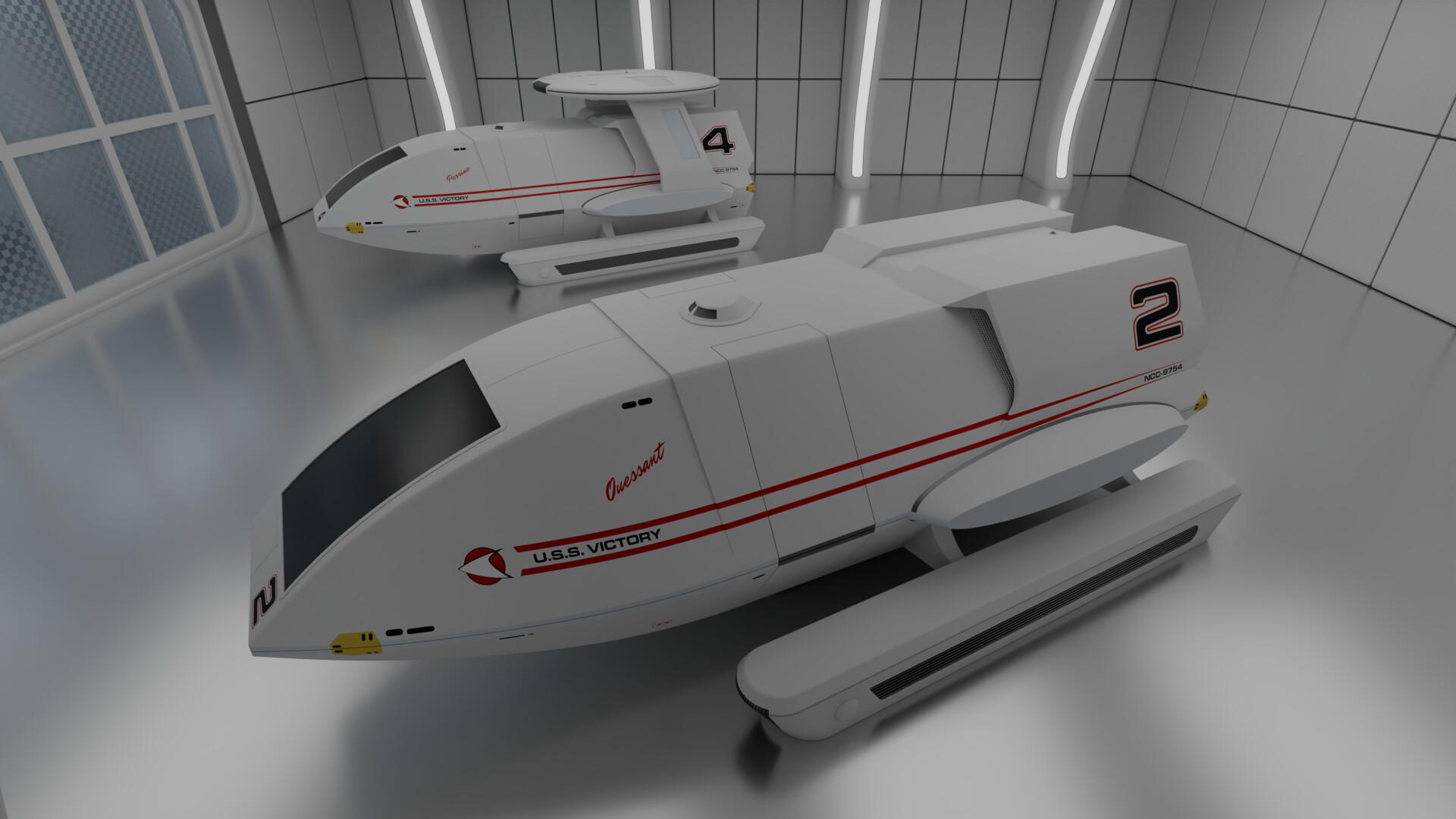 ArtStation - Type-4 Shuttlecraft