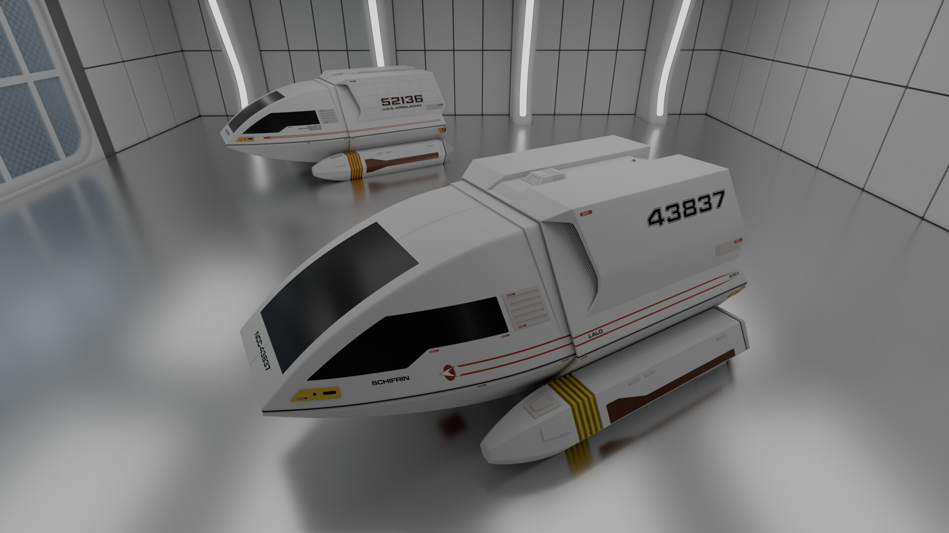 ArtStation - Type-6 Shuttlecraft