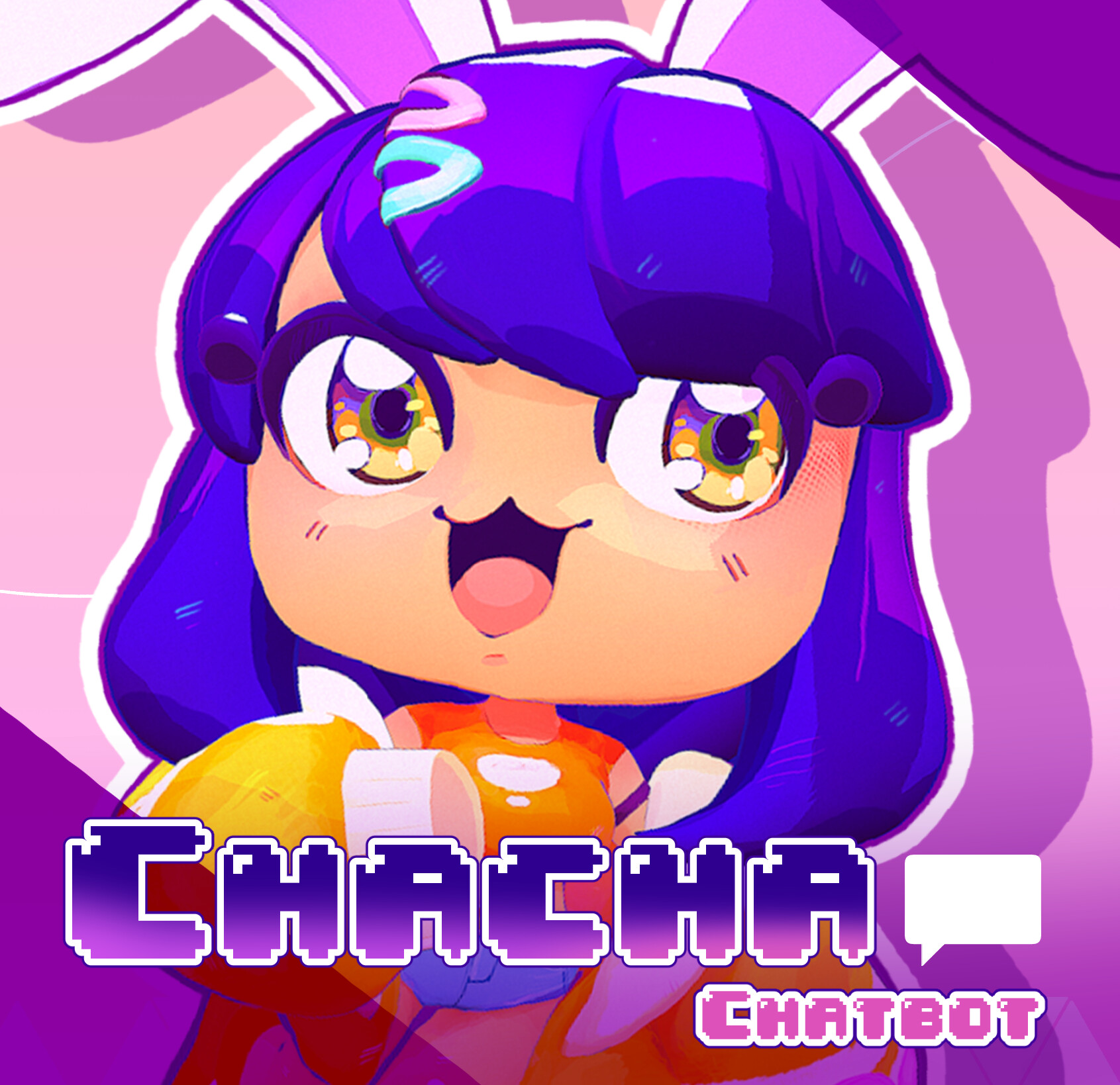 ArtStation - Chacha Chat bot character model