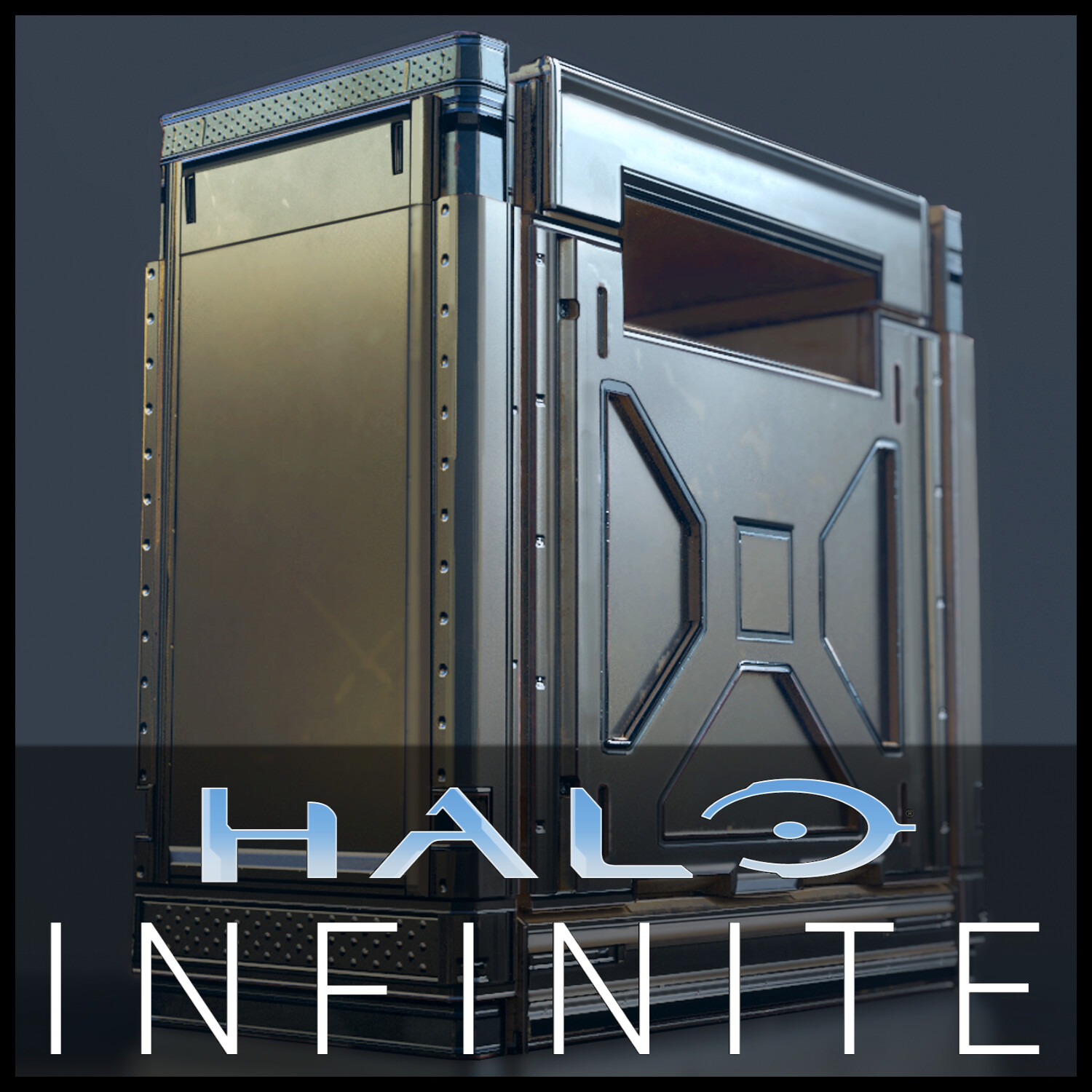 Hunter Young's Portfolio - Halo Infinite Forge: UNSC Structure Pieces
