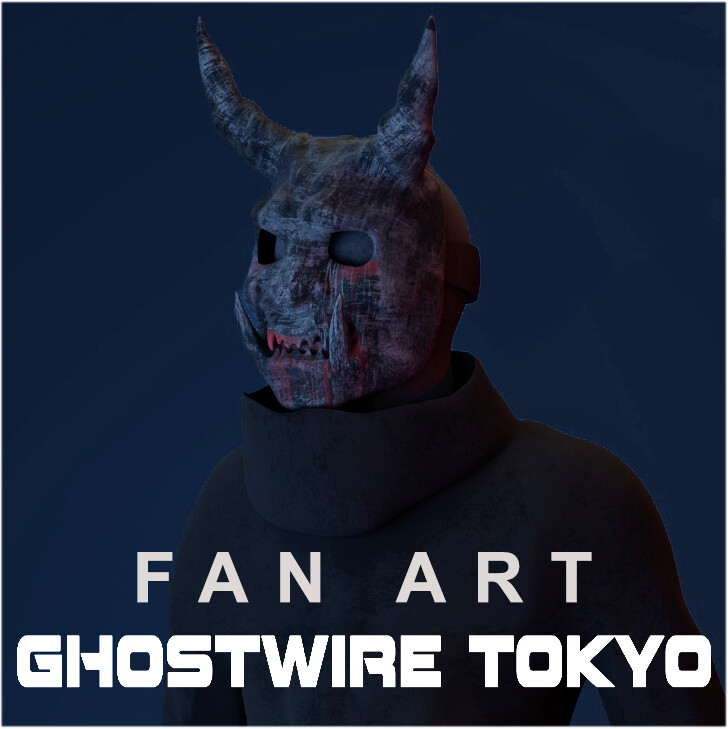 Artstation Ghostwire Tokyo Fan Art