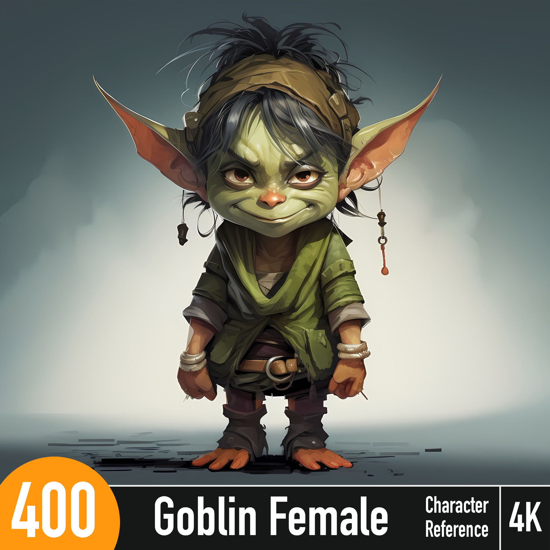 ArtStation - 400 Goblin Female (4k)
