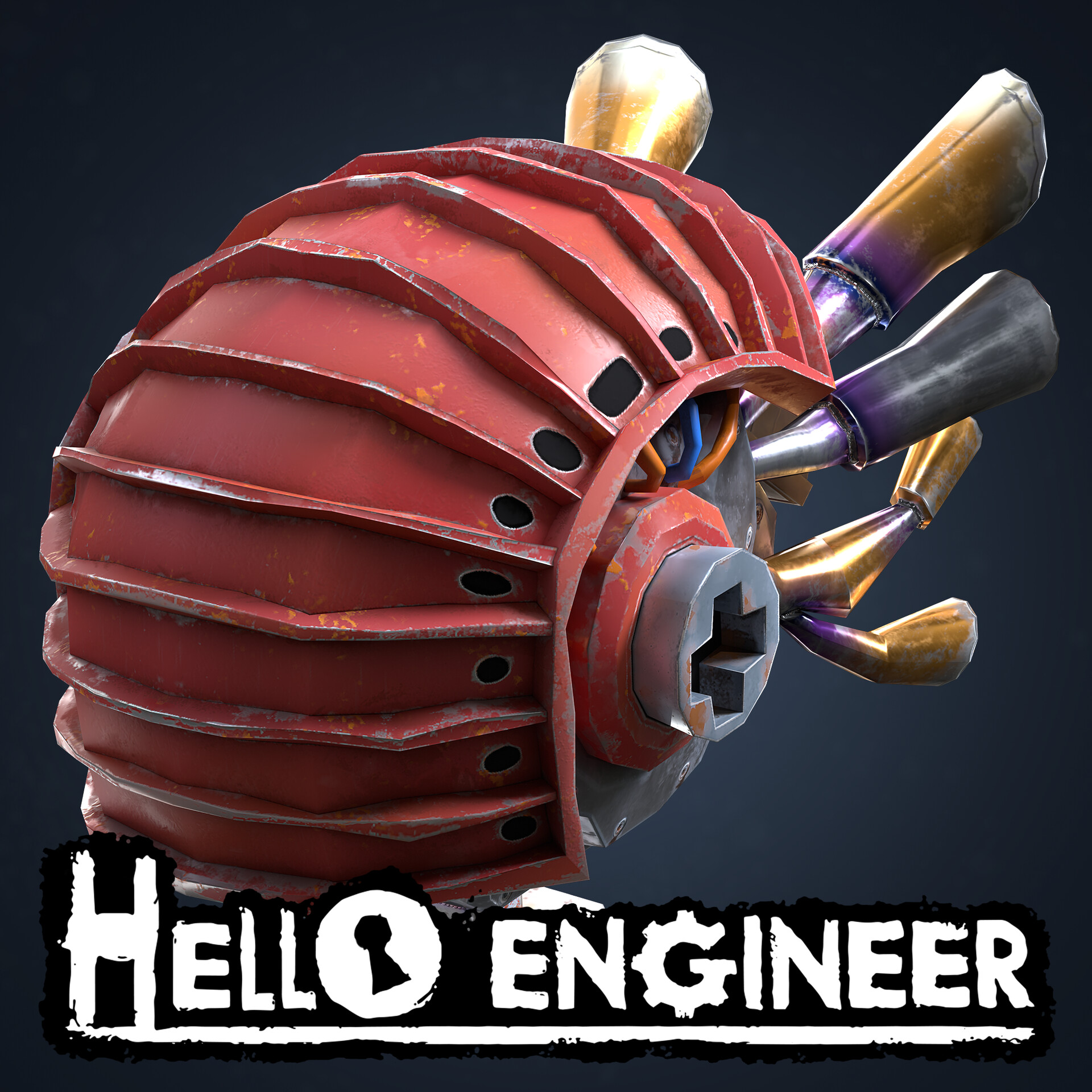 ArtStation - Hello Engineer - Racing Engine