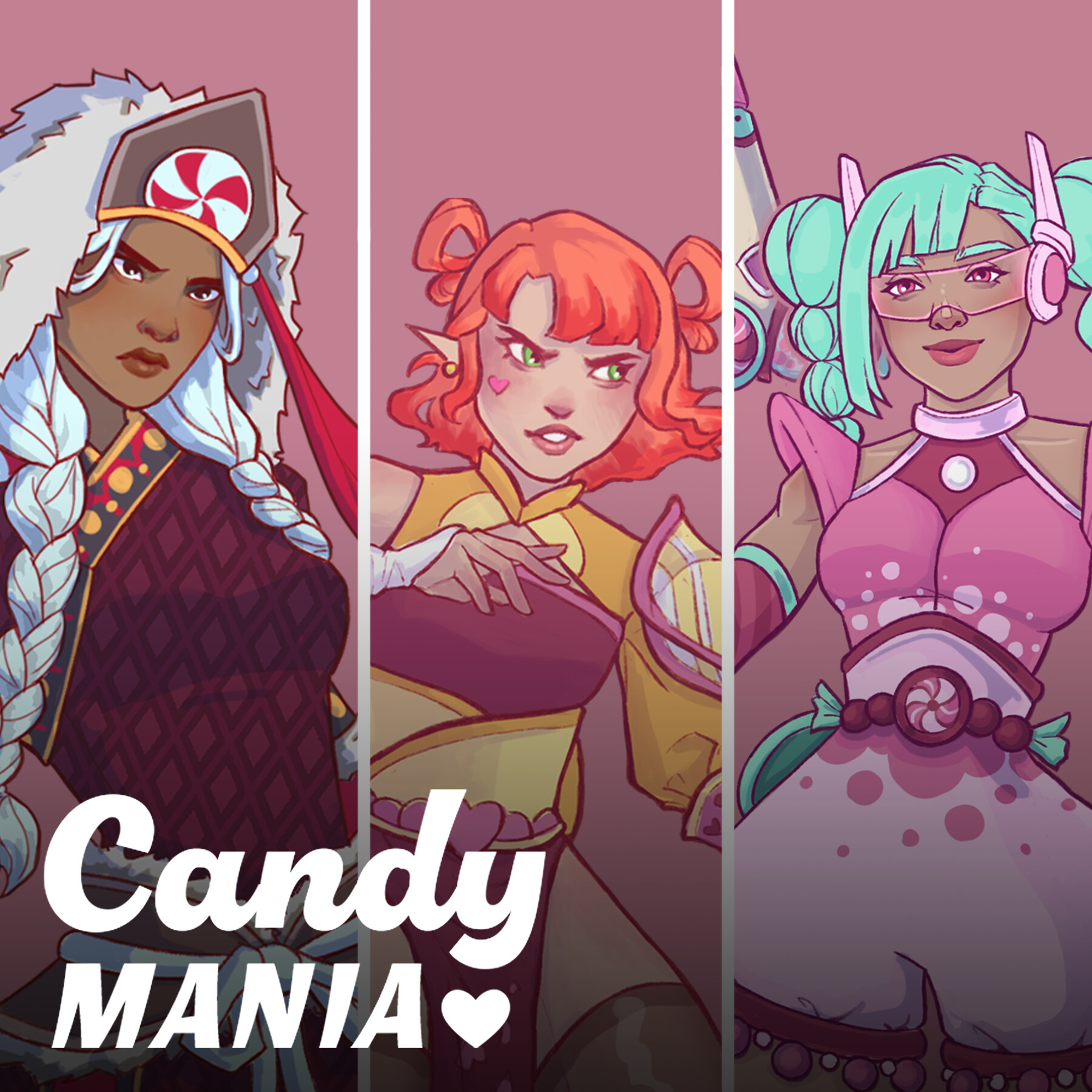 ArtStation - Candy Mania: Extra Characters