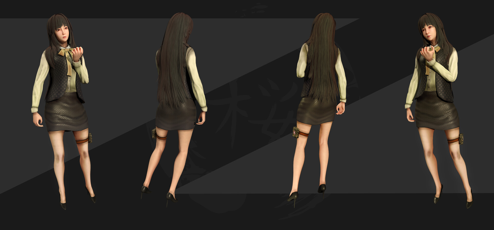 ArtStation - Console Character Modeling : Liyu