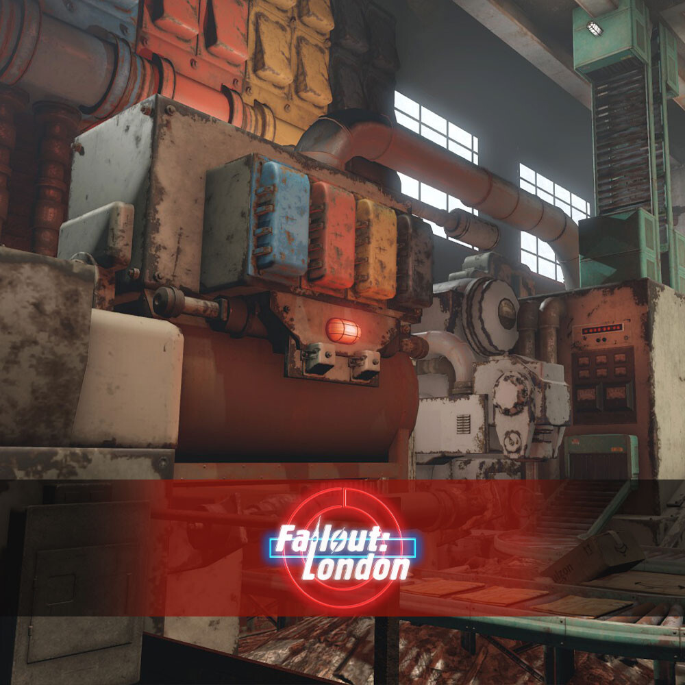 ArtStation - Fallout: London - The Print Shop (Tower Hamlets)
