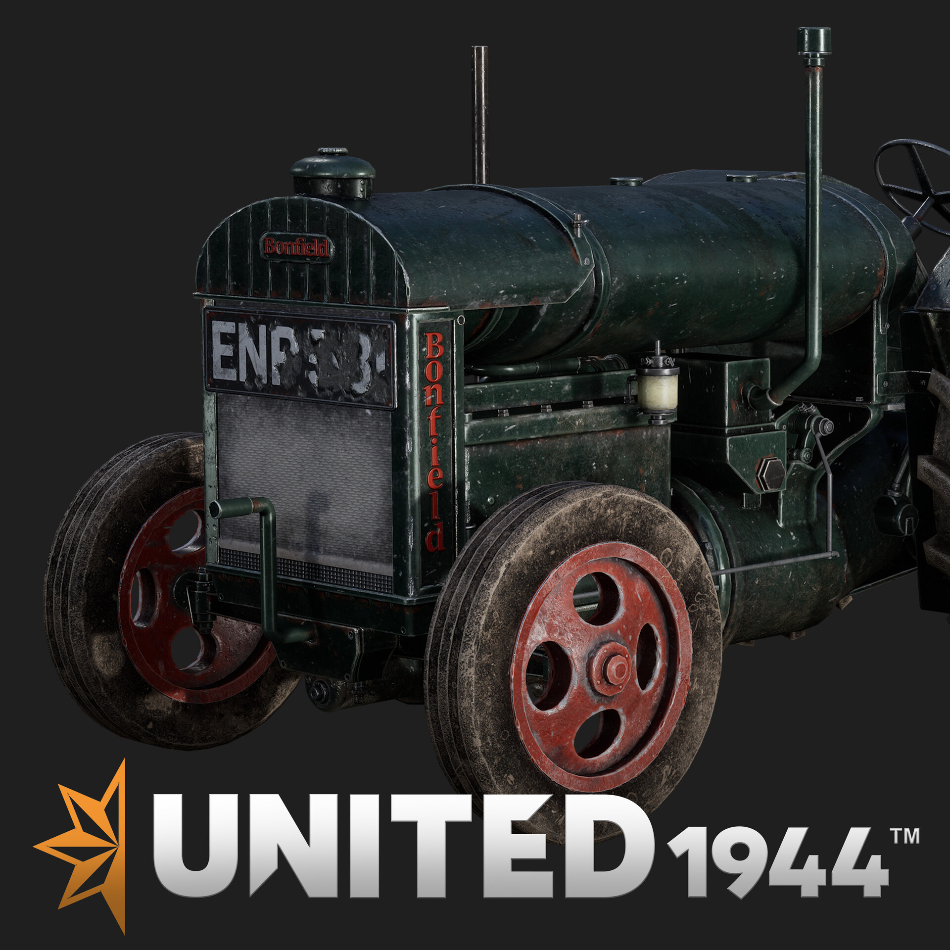 ArtStation - United 1944 - Tractor