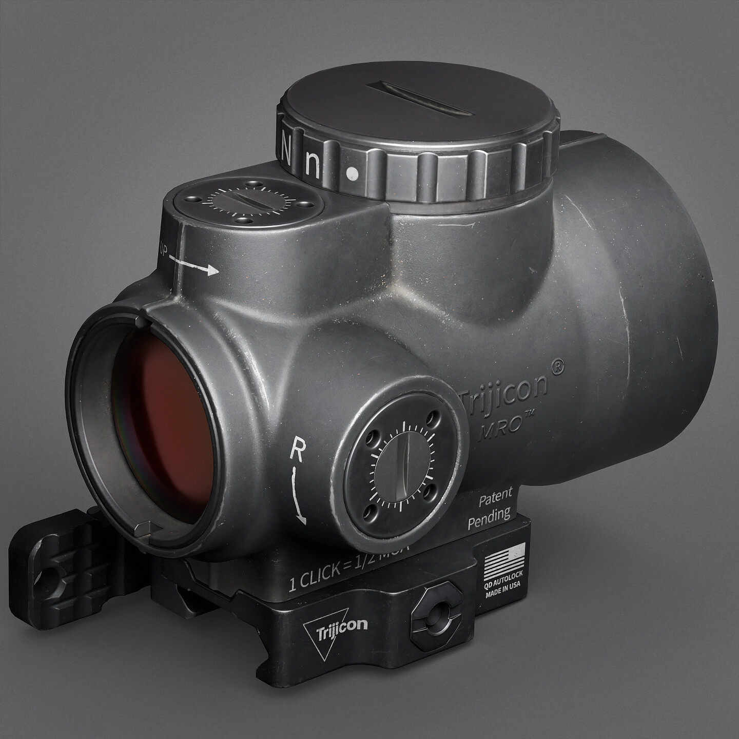 ArtStation - Trijicon MRO - Red dot