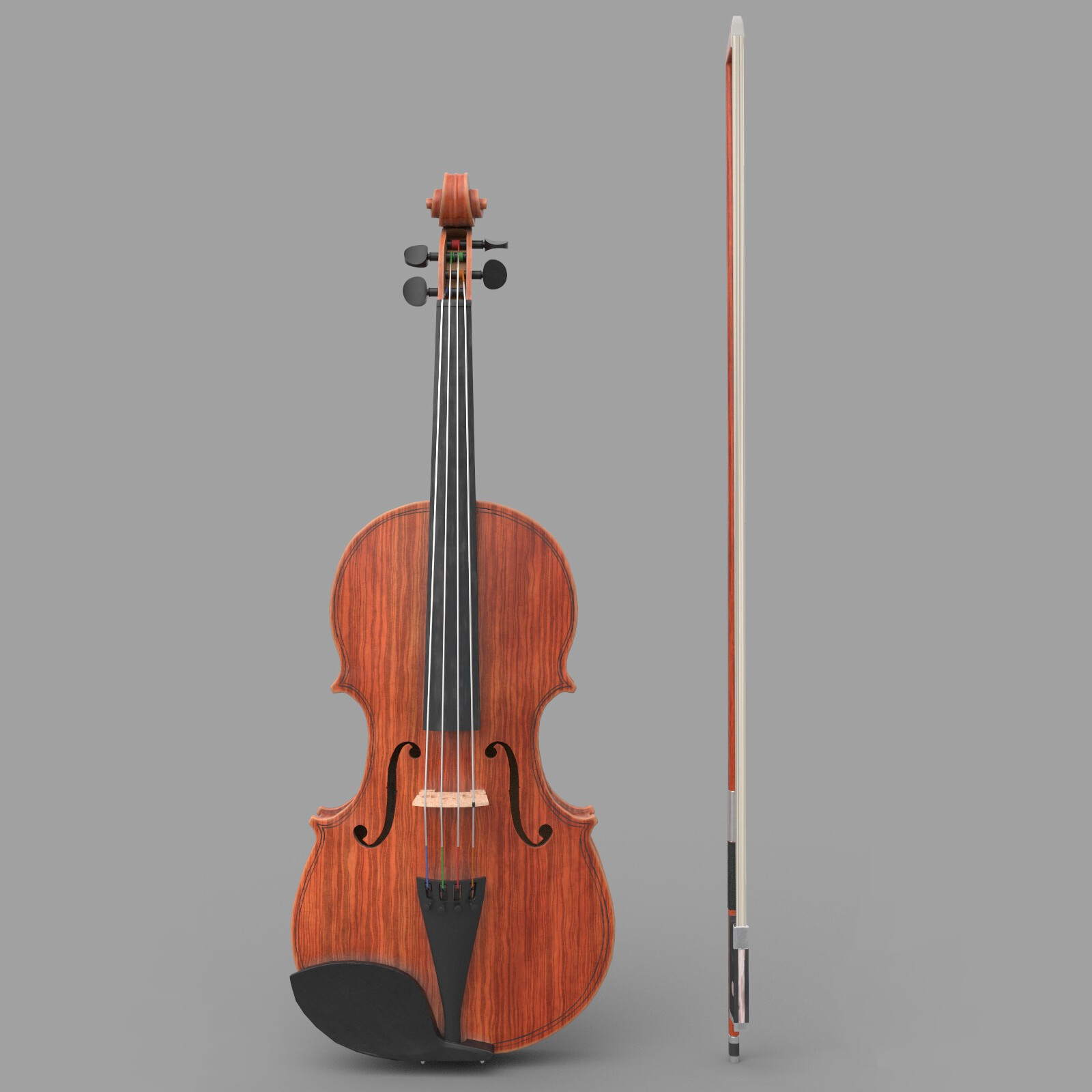ArtStation - Violin and Bow