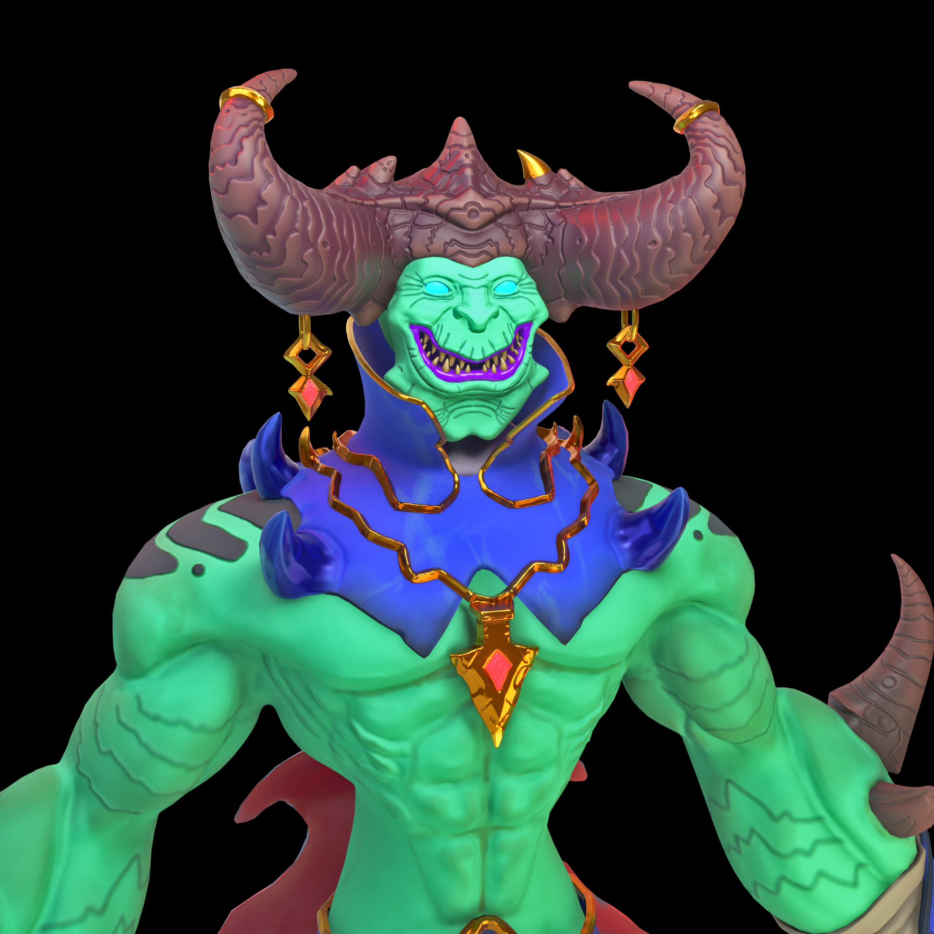 ArtStation - Demon Character