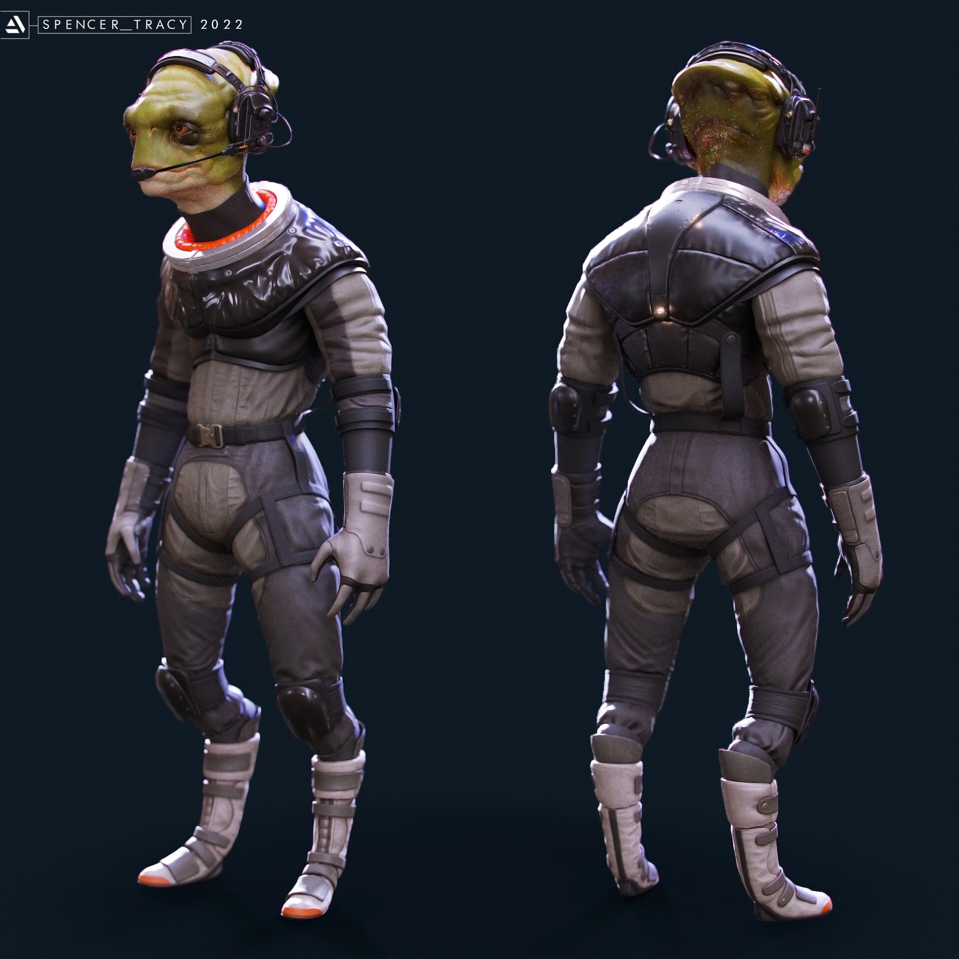 ArtStation - Alien Pilot