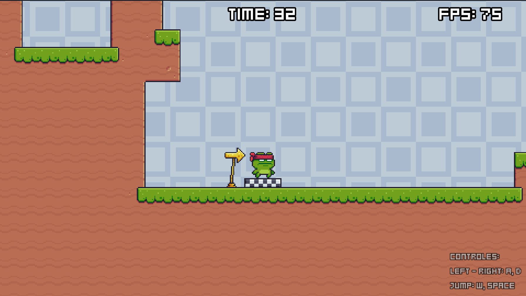 ArtStation - Godot 4 platformer game frog ninja