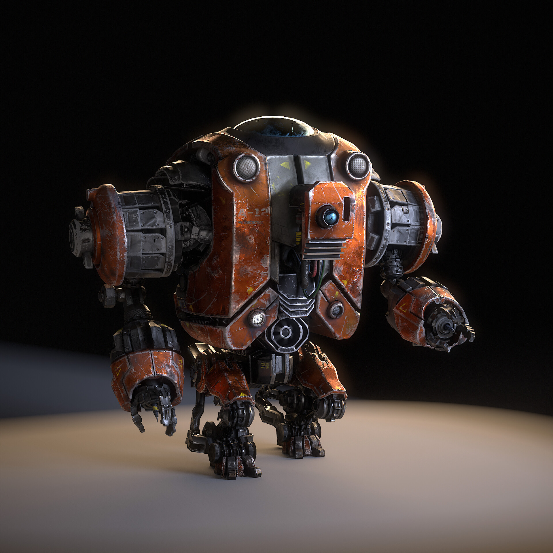 ArtStation - Old robot