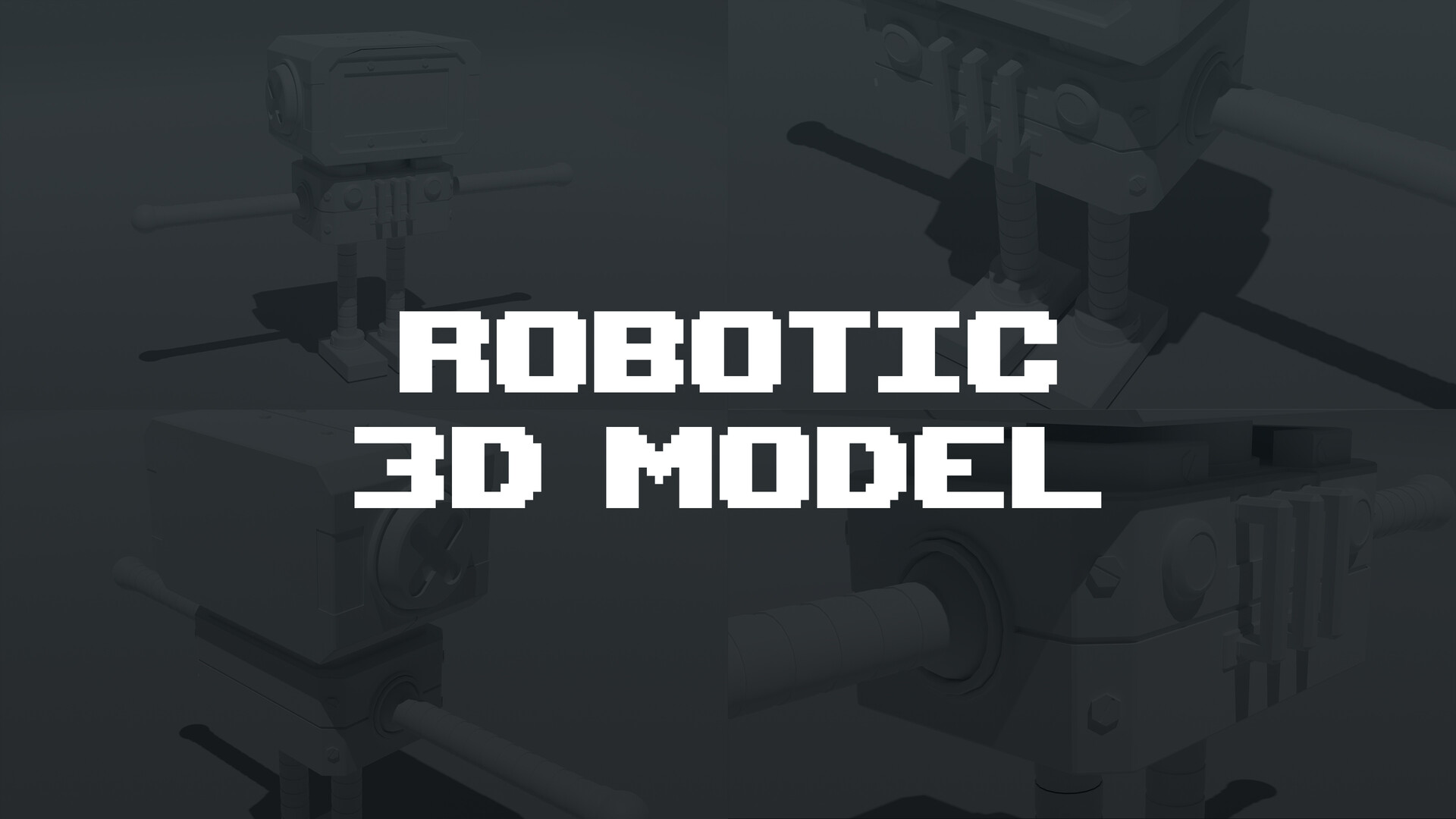 ArtStation - ROBOTIC 3D MODEL