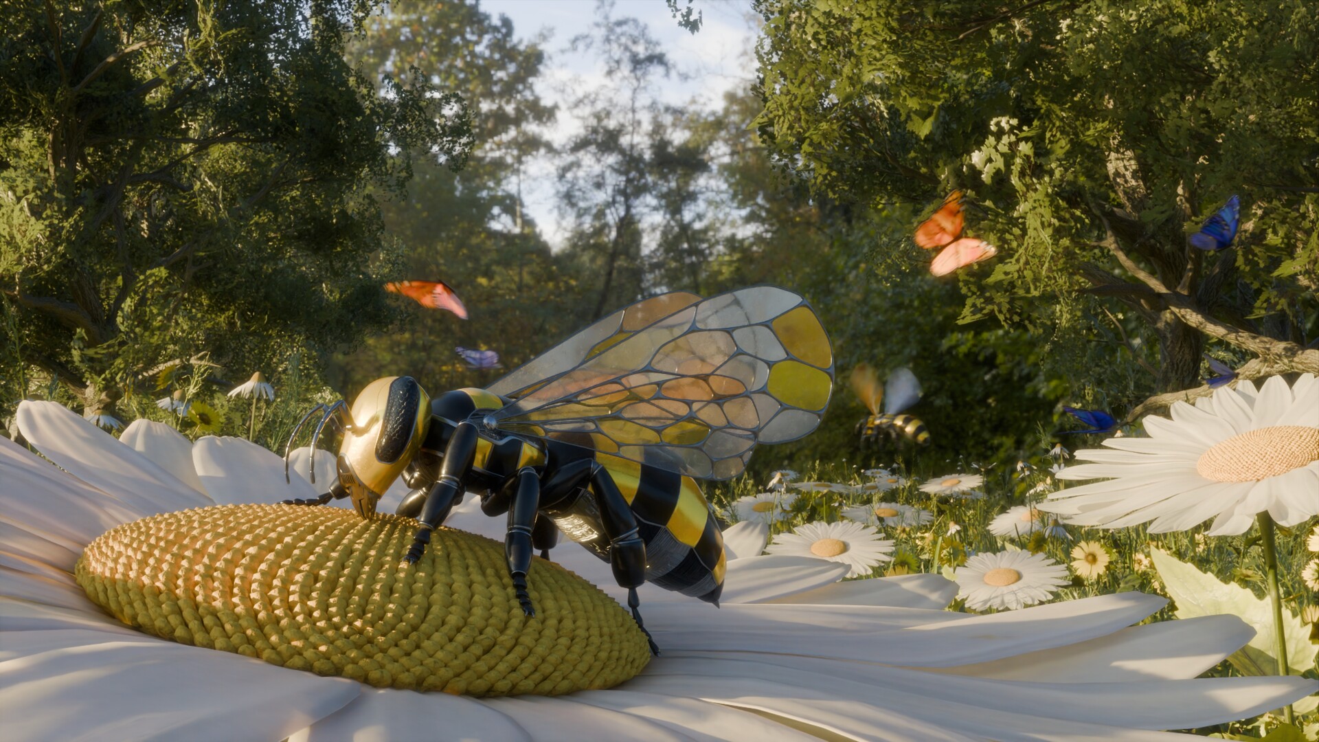 ArtStation - Robotic bee